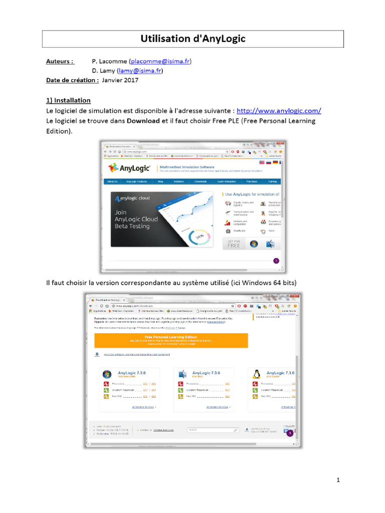Utilisation D'anylogic - PDF Téléchargement Gratuit | PDF