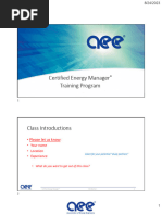 Certified Energy Manager-Body of Knowledge v2024 | PDF | Boiler | Lighting