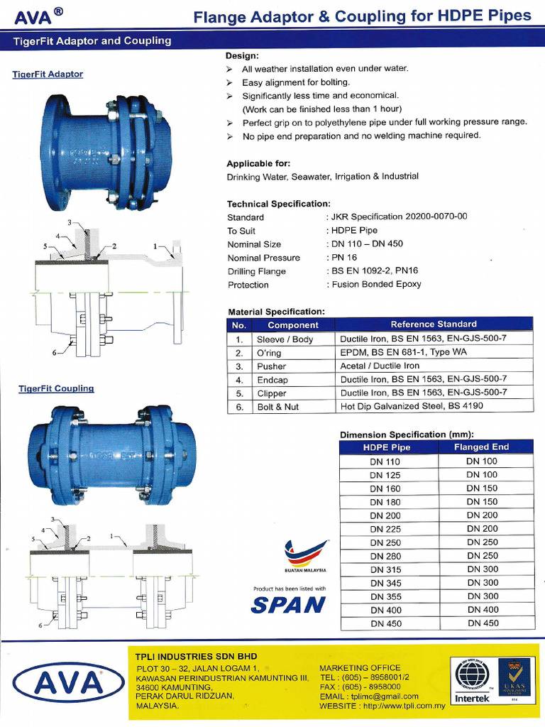 Catalog Ava Tiger Fit | PDF | Pipe (Fluid Conveyance) | Applied And Interdisciplinary Physics
