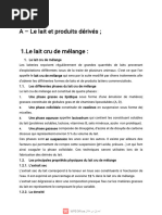 Contrôle Qualité Du Lait UHT | PDF | Lait | Acide