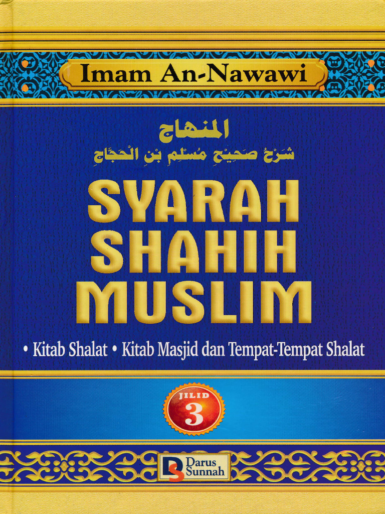Syarah Shahih Muslim 3 | PDF