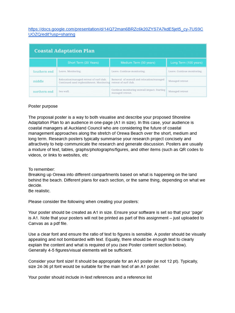 Group Assignment Planning | Download Free PDF | Beach | Landscape