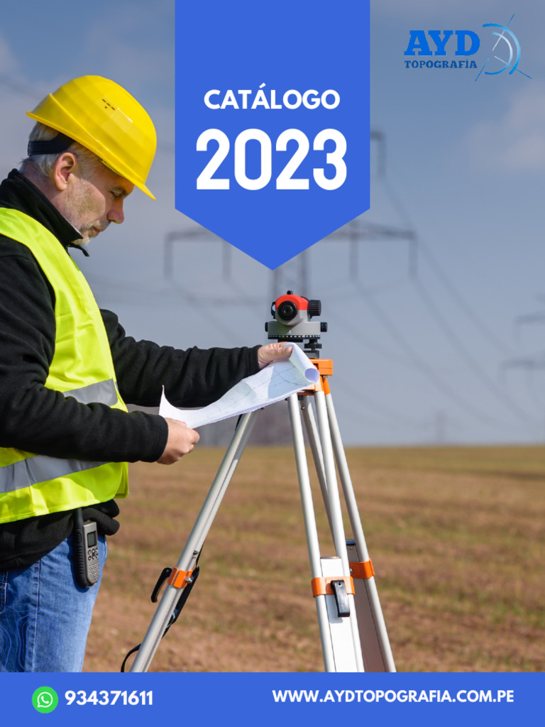 Ayd Topografía - Catálogo 2023 | Descargar gratis PDF | Bienes manufacturados