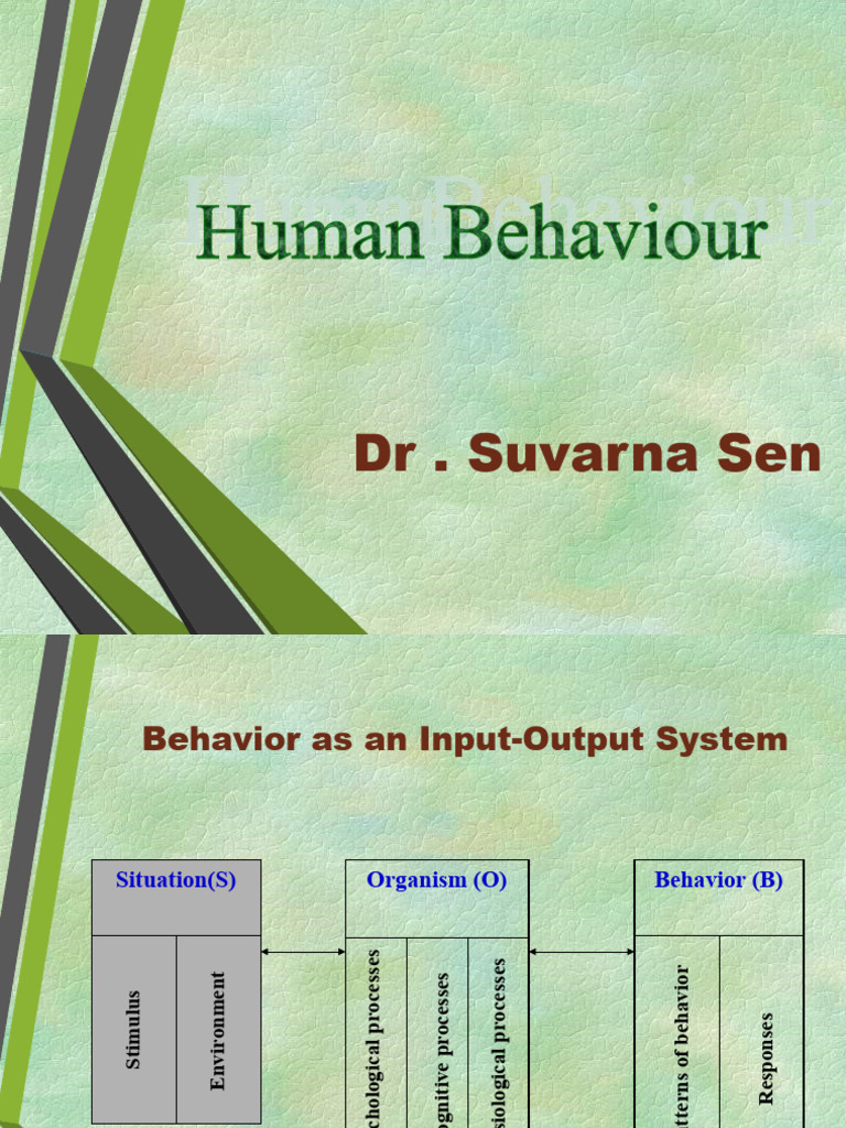 Understanding Human Behavior Patterns | PDF