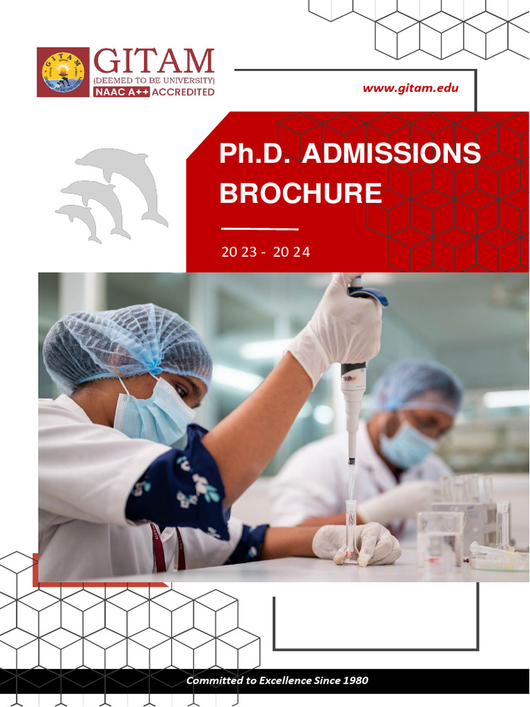 PhD-Admission Brochure 2023-2024 | PDF | Academic Degree | Doctor Of ...