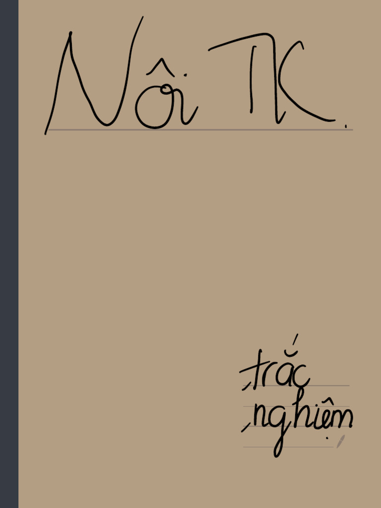 Tổng Hợp Đề Thi LT NỘI TK | PDF