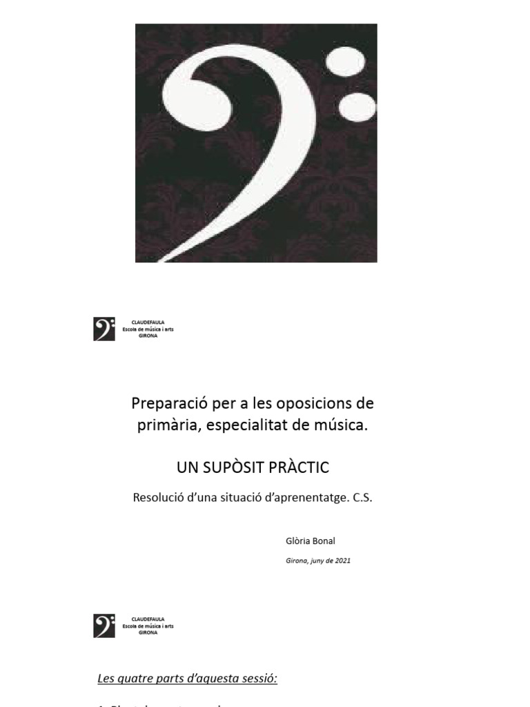 Presentació Supòsit CM | PDF