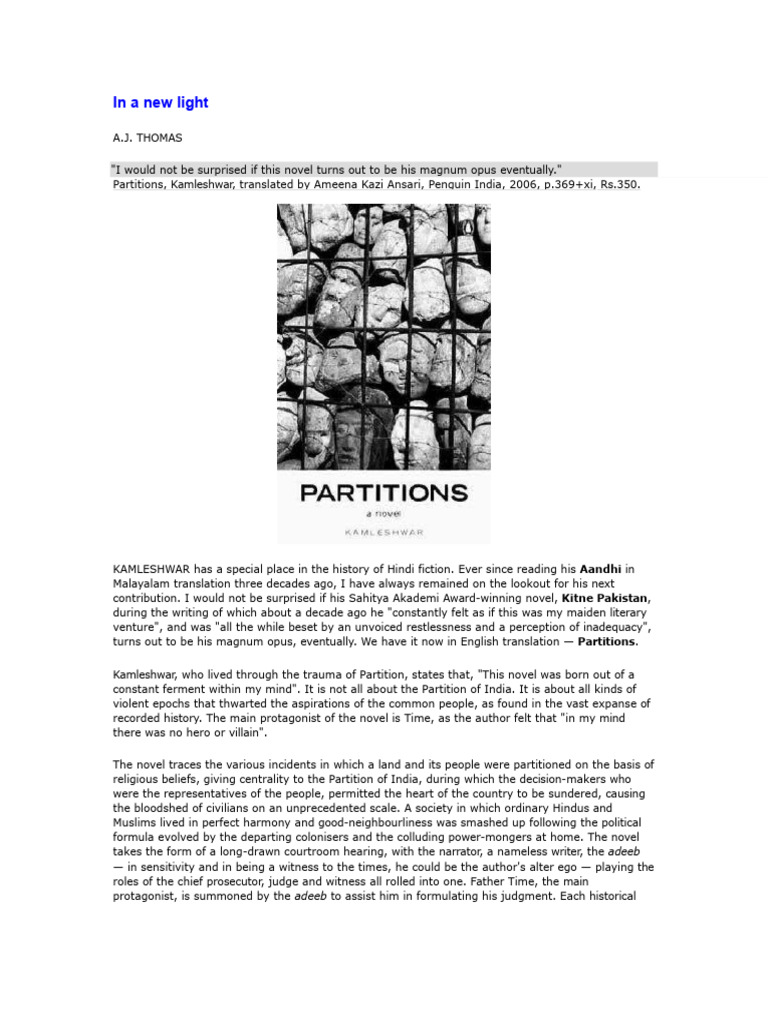 Kitne Pakistan | PDF | Partition Of India
