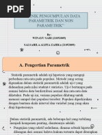 Statistik Non Parametrik (Penelitian) | PDF