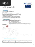 Windex® Original Glass Cleaner: Material Safety Data Sheet | PDF ...
