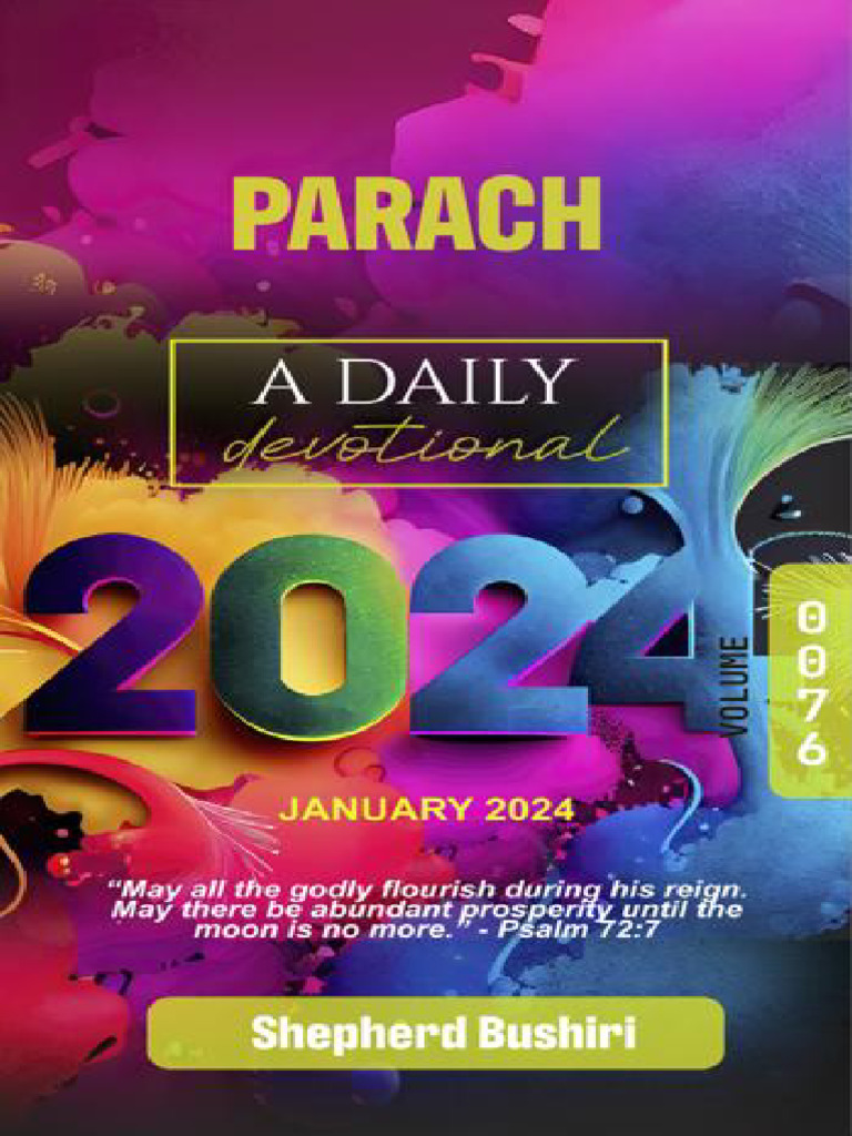 Parach 0076 January - Prophet Shepherd Bushiri | PDF | Jesus | Abraham