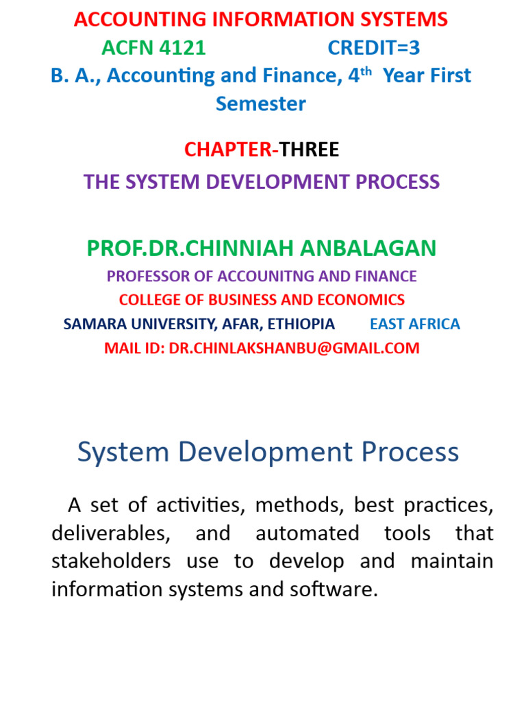 3a. AIS Ch-3 System-Development-Process-Assignment | PDF | Business Process Management | Project ...