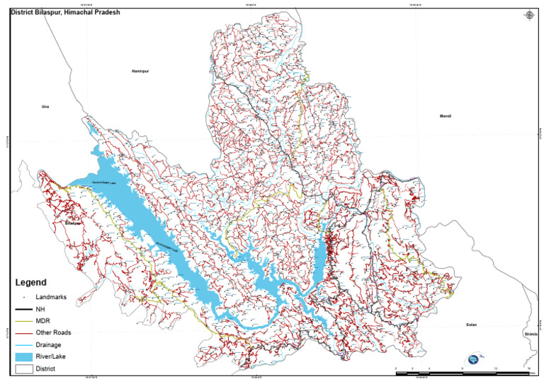 Bilaspur Road Map 02062018 | PDF