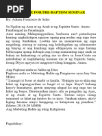 Confession Guide - Tagalog | PDF