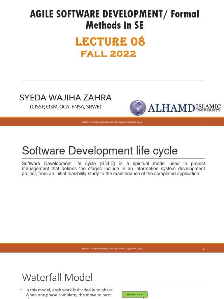 Lec-8 (Software Development Models) | PDF | Software Development ...