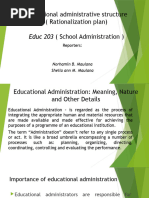 Report On Rationalization Plan of Deped | PDF | Salary | Business