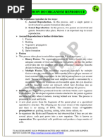 Class 10 Science How Do Organisms Reproduce Notes | PDF