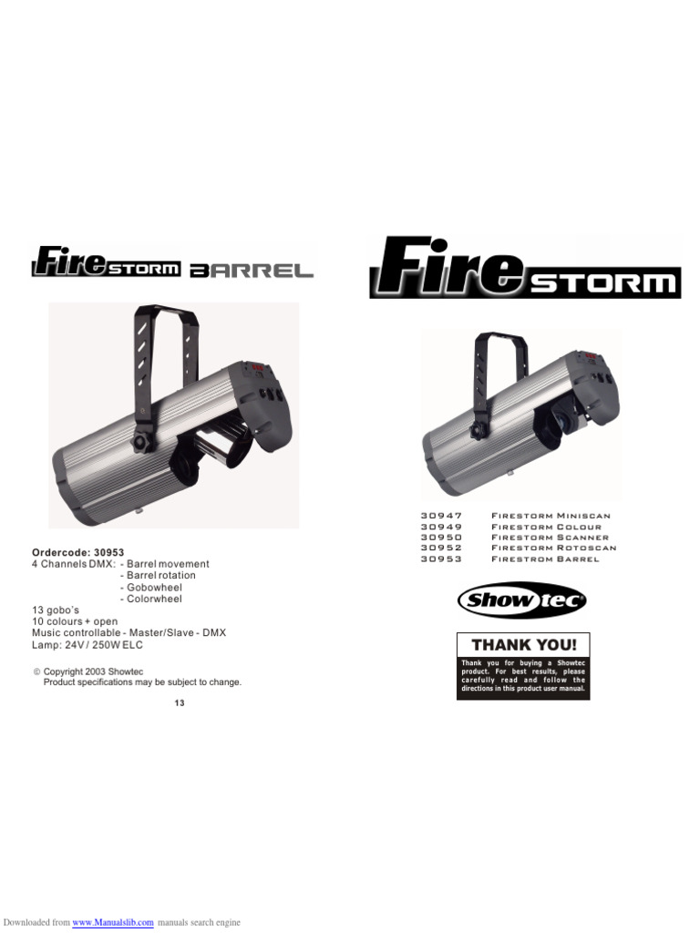 Firestorm Miniscan-1 | PDF | Computers | Technology & Engineering