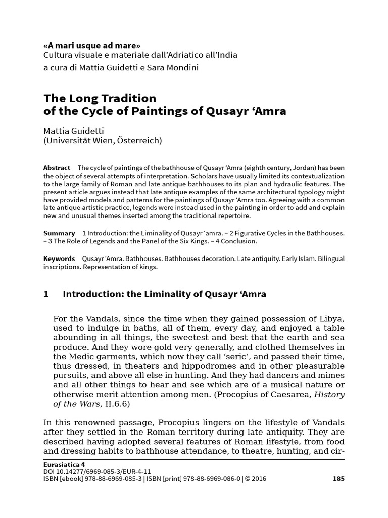 Mattia Guidetti - The Long Tradition of The Cycle of Paintings of ...