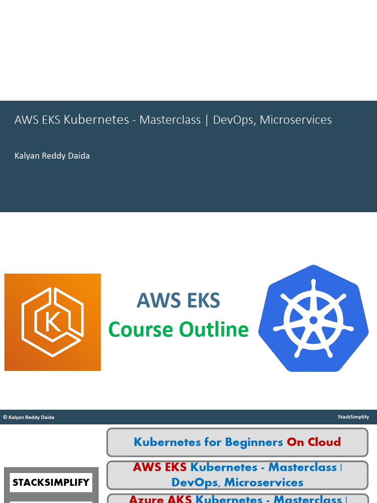 AWS EKS Kubernetes | PDF | Computer Cluster | Computer Science