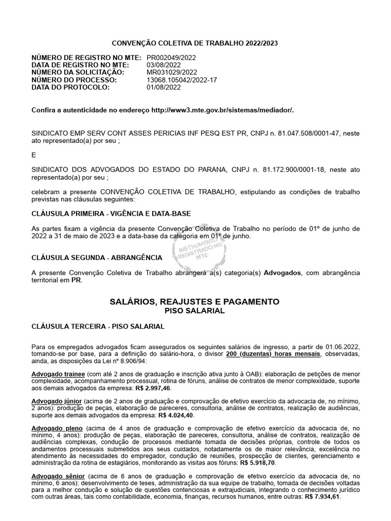 cct-sinap-2022-2023-2 | PDF | Hora extra | Expediente