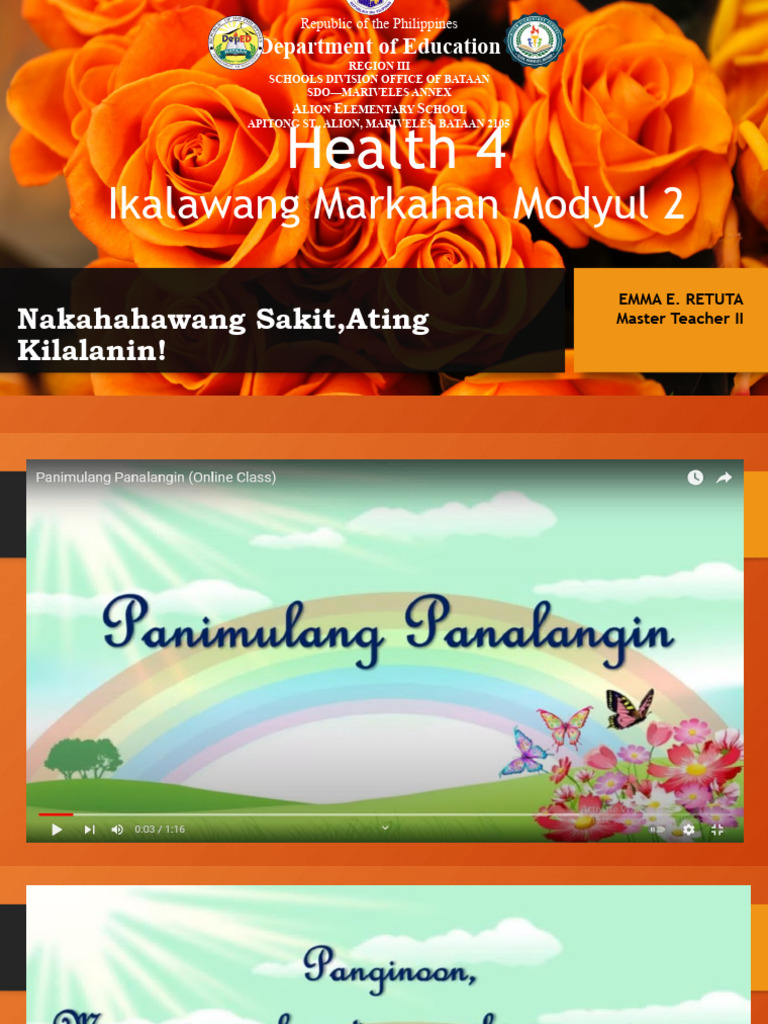 Health 4 Q2 Module 2 Week 2 | PDF