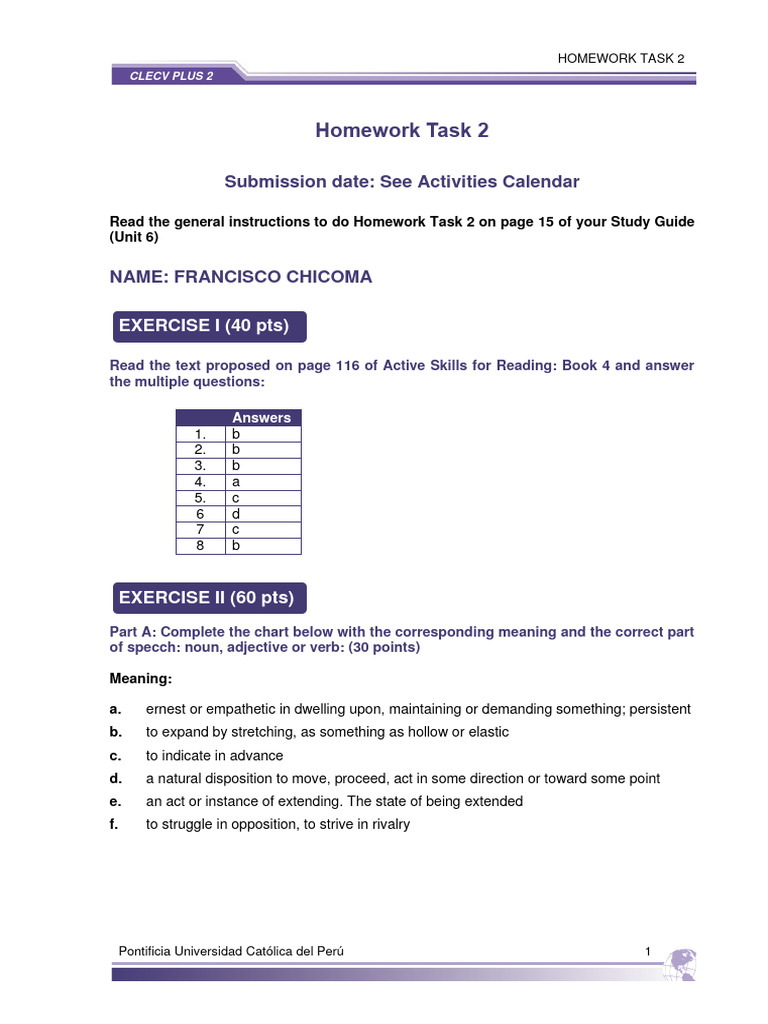 Homework Task 2A - F | PDF | Linguistic Typology | Linguistic Morphology