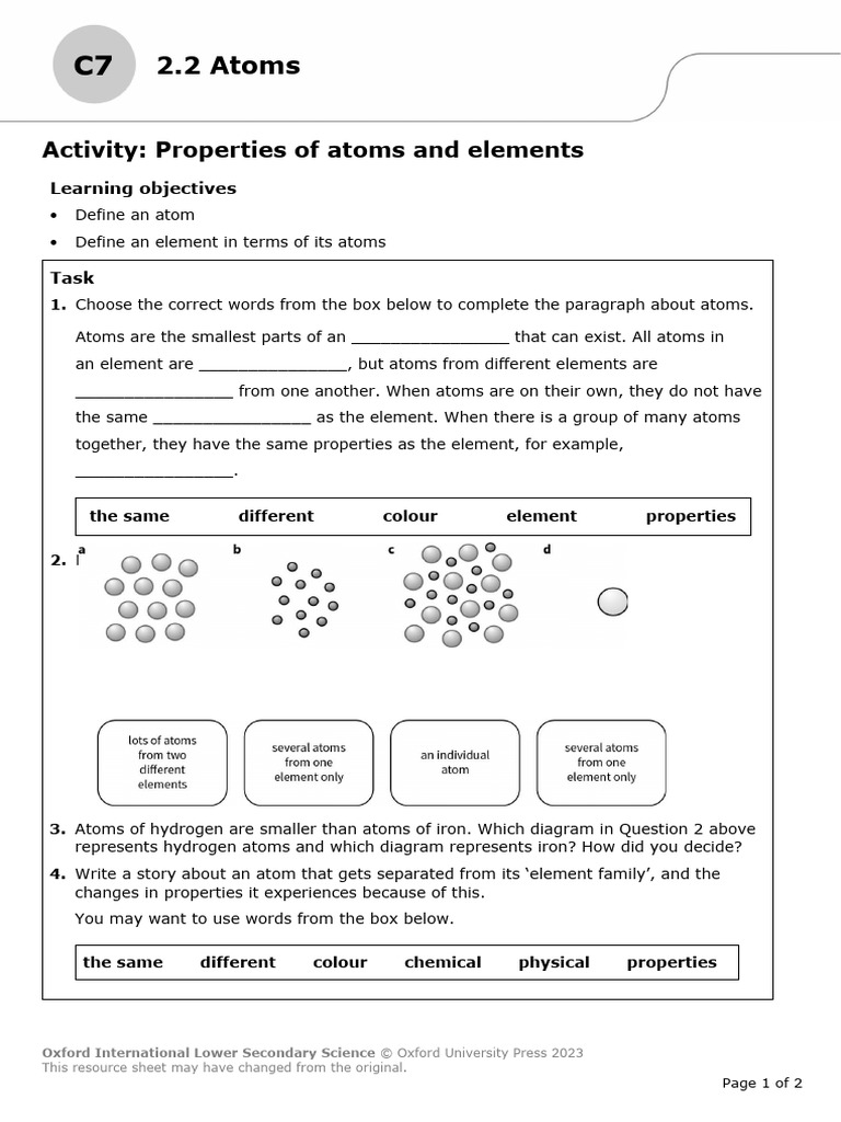 Grade 7 - 2.2 Activity Sheet | PDF
