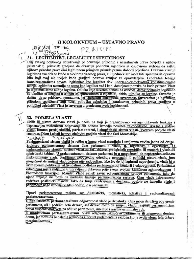 Ustavno-Skripta (1) - 31-50 | PDF