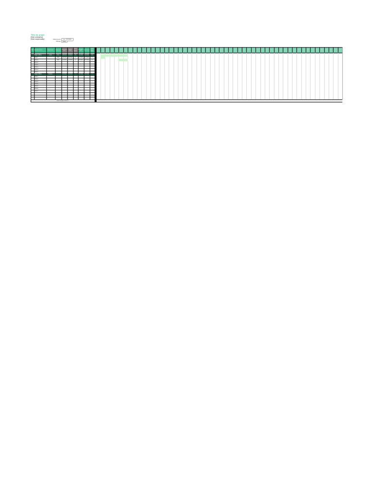 Tableau Suivi de Projet - Modèle Excel Gratuit | PDF