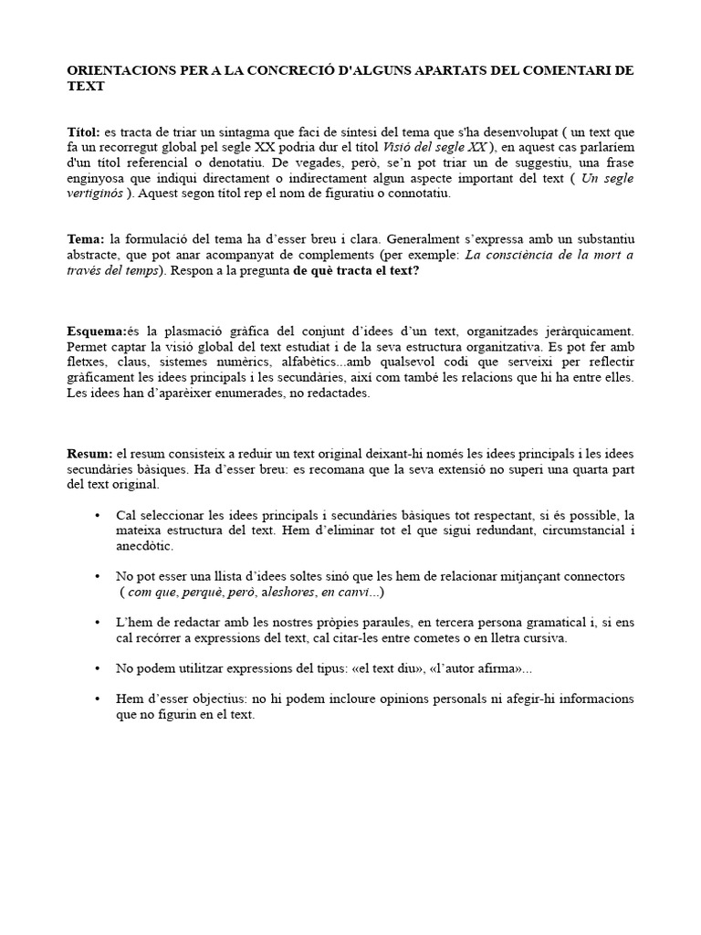 Títol, Tema, Resum, Esquemanuevo Texto de OpenDocument | PDF