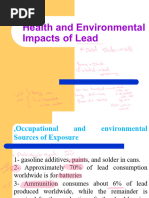 Lead Toxic Heavy Metals Fact Sheet | PDF | Lead | Medical Specialties