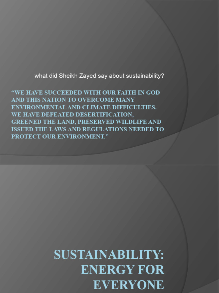 Uae Goal | PDF | Renewable Energy | Electricity Generation