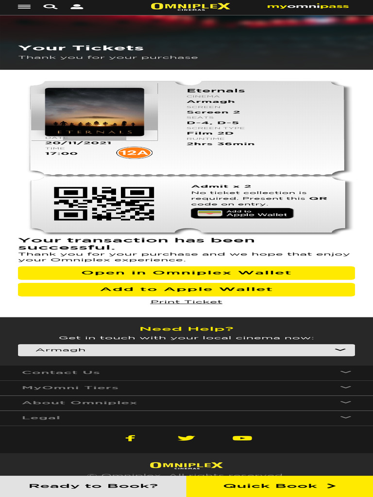 Omniplex Cinemas - Book Film Tickets & Get Movie Times Eternals | PDF