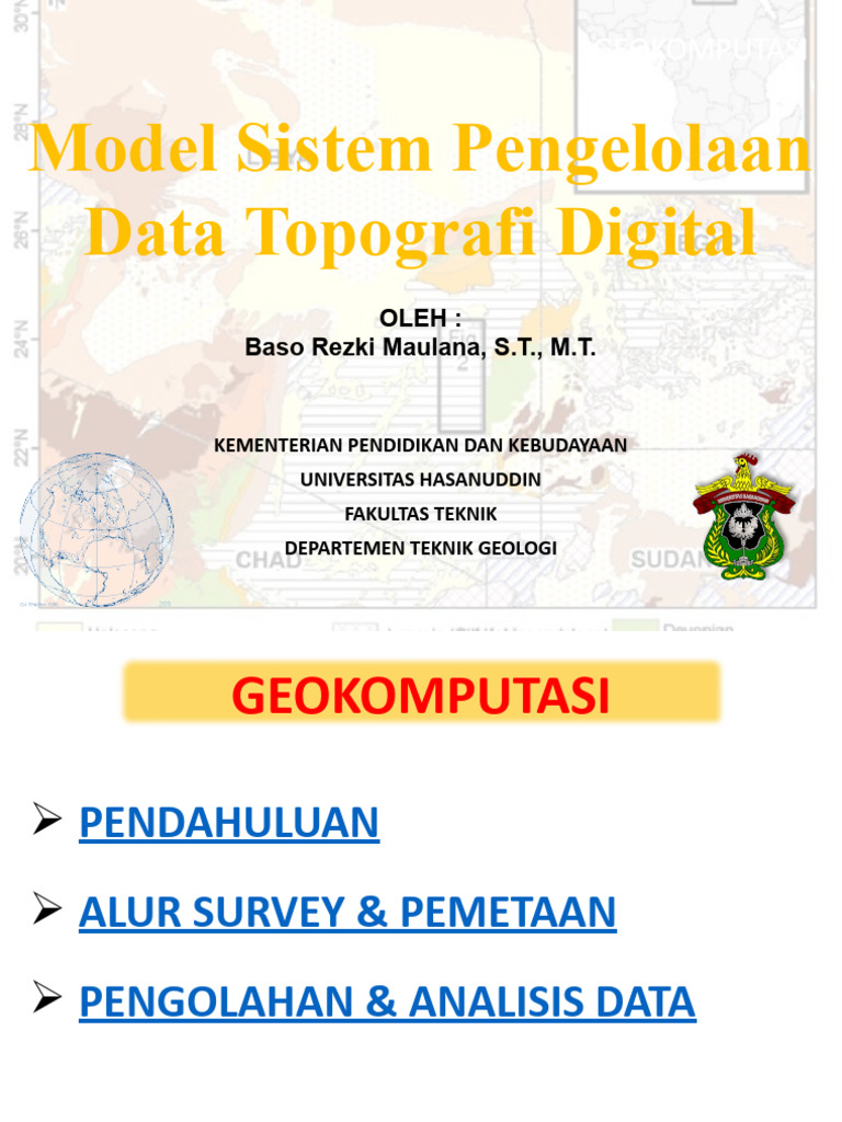 Sistem Pengelolaan Data Topografi Dengan Drone | PDF
