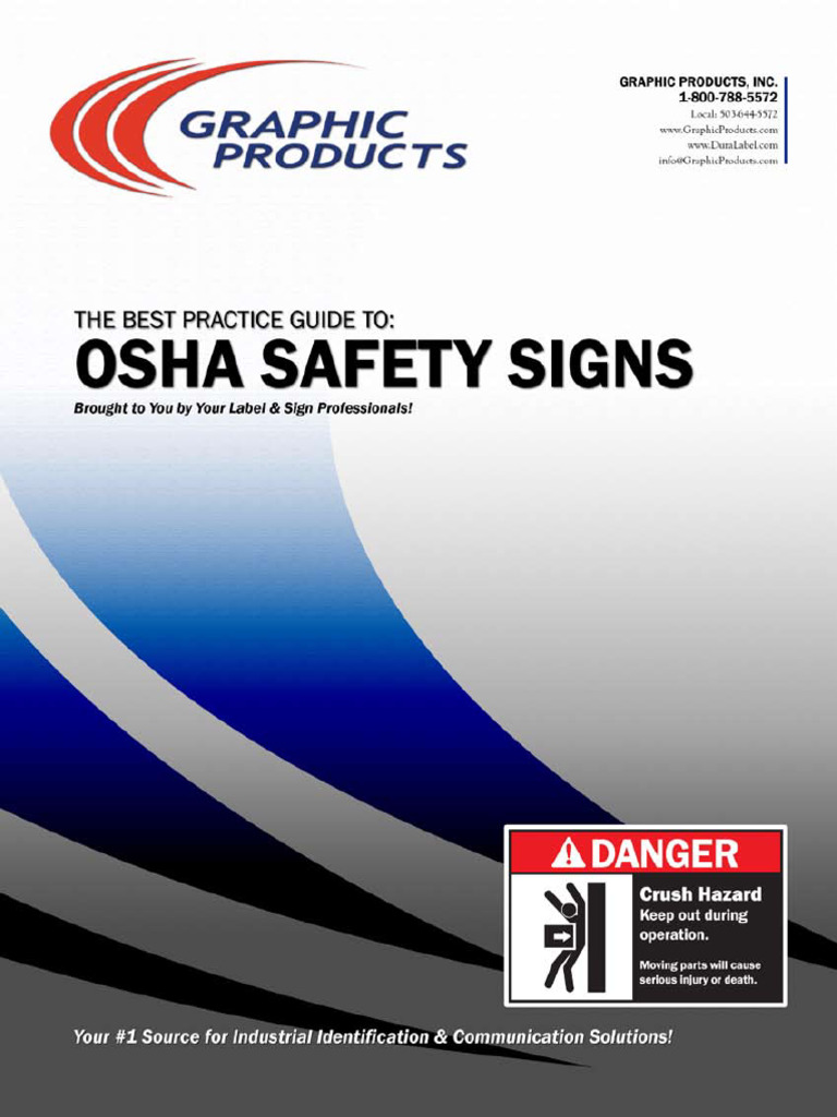 OSHA-Safety-Sign-Best-Practices | PDF | Occupational Safety And Health ...