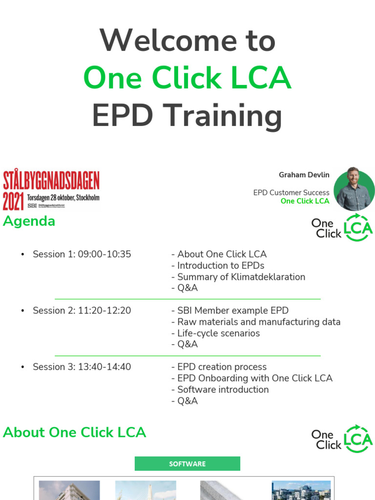 EPD TRAINing | PDF | Life Cycle Assessment | Climate Change