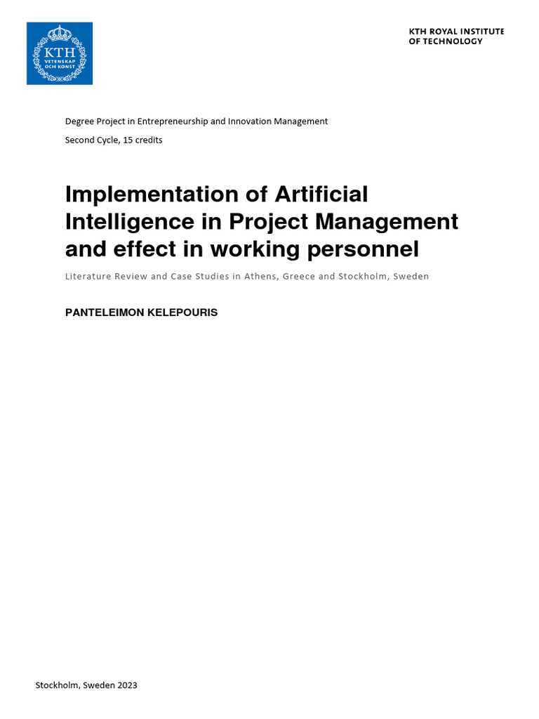 New Ai | PDF | Project Management | Artificial Intelligence