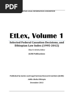 Ethiopian Civil Code PDF | PDF | Ethiopia | Legal Documents