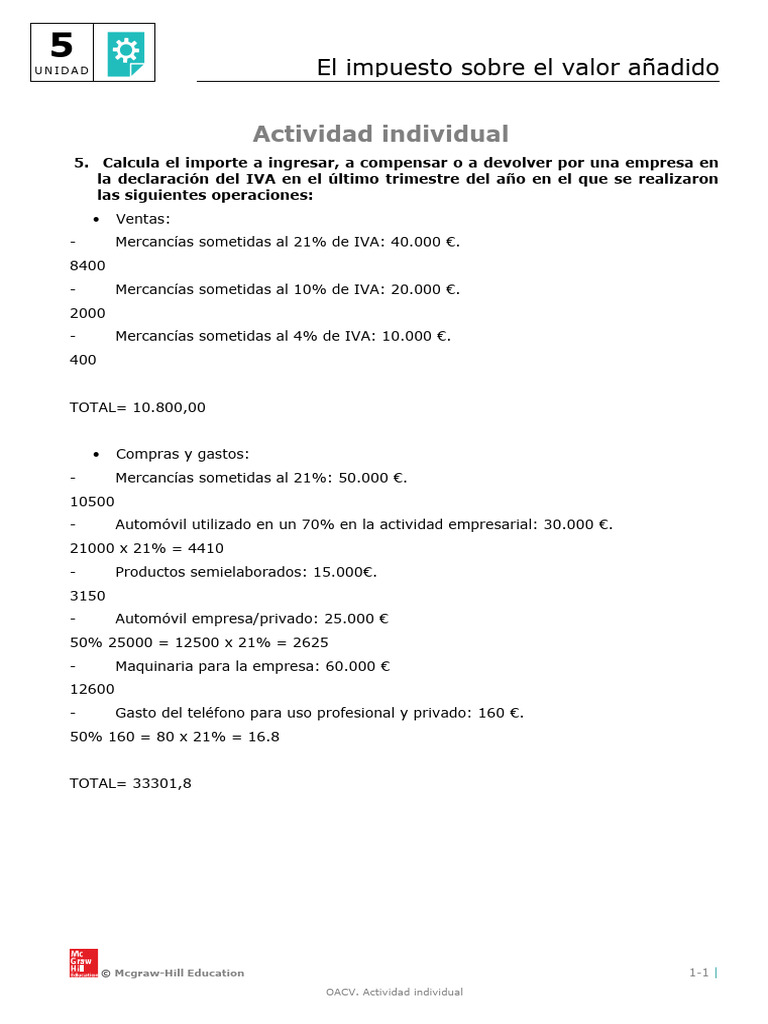 Actividad de IVA2 | PDF