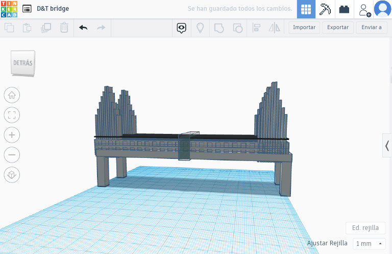3D Design D&T Bridge Tinkercad | PDF