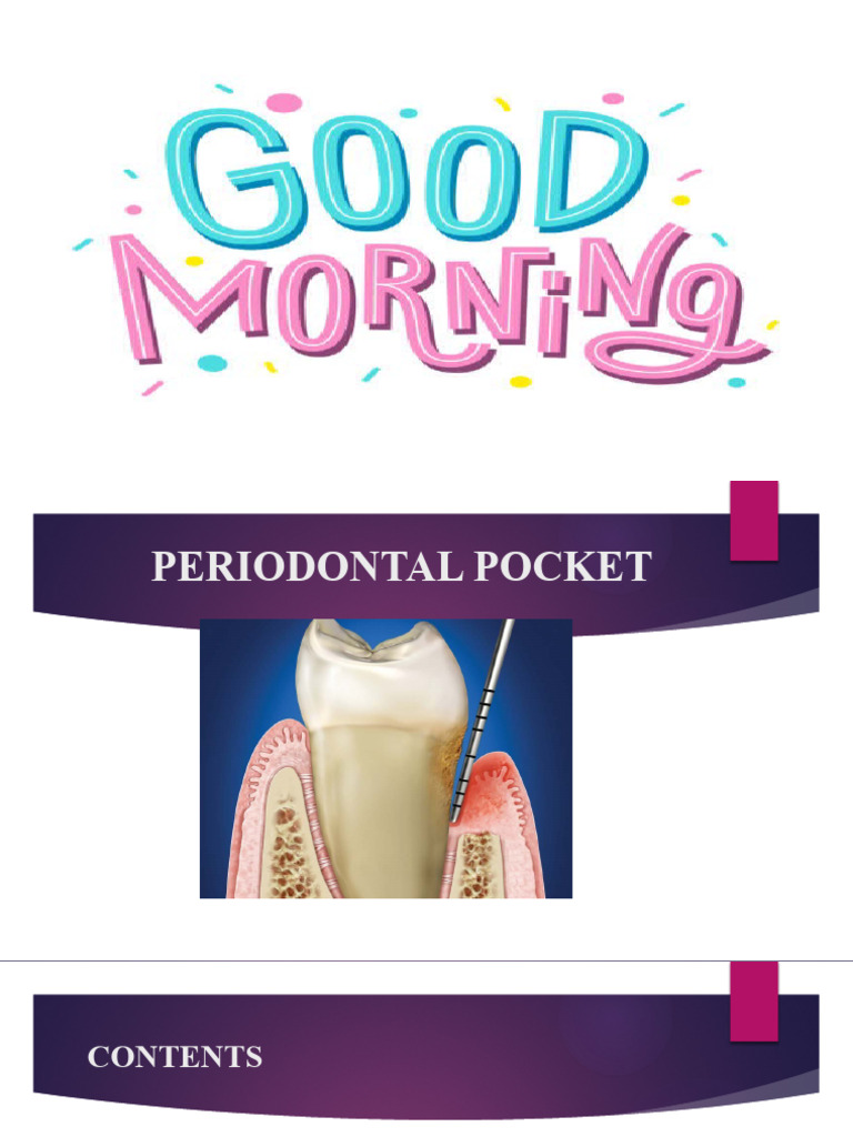 Periodontal Pocket Classification Guide | PDF | Periodontology | Epithelium