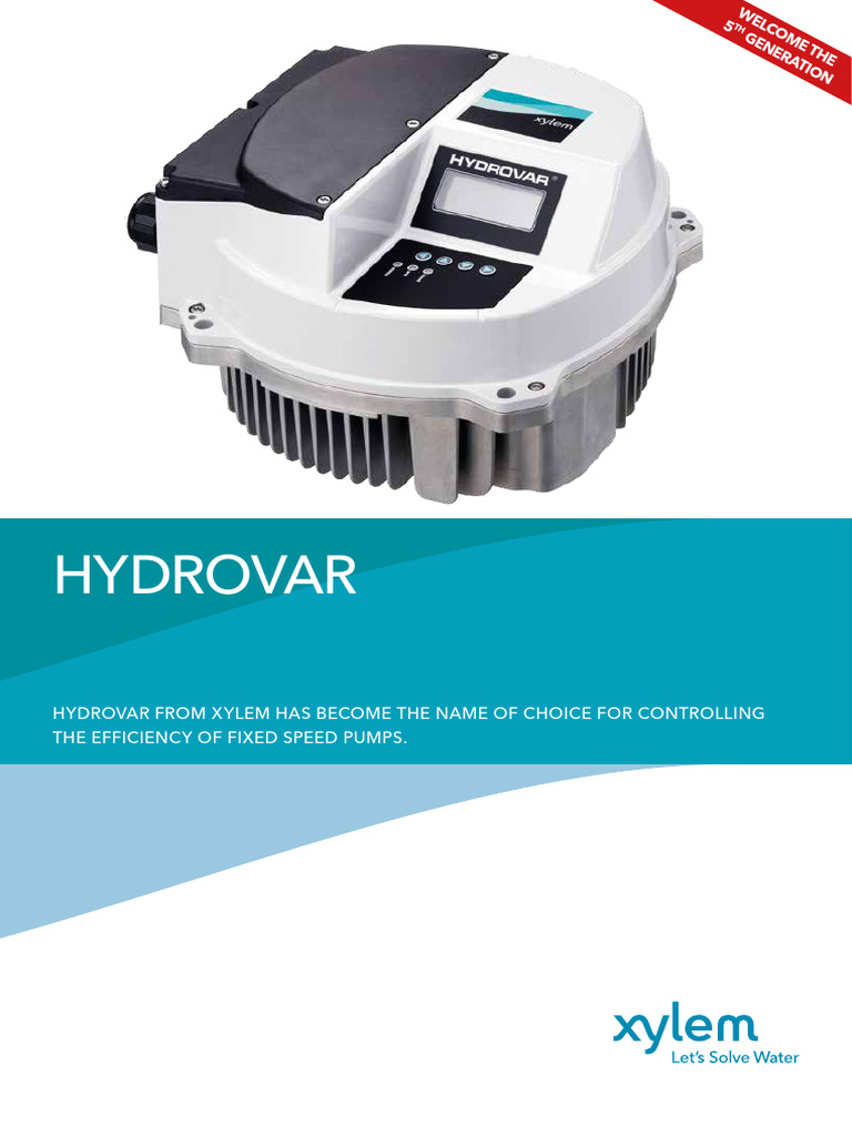 Cat Hydrovar en Web-1 | PDF | Electric Motor | Mains Electricity