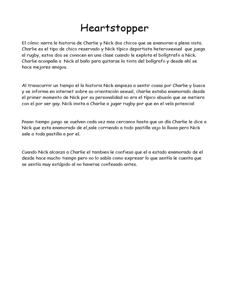 Heart Stopper | PDF