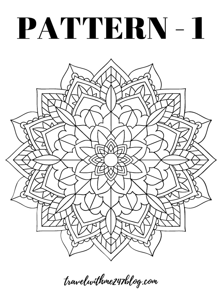 Mandala Patterns Book PDF | PDF