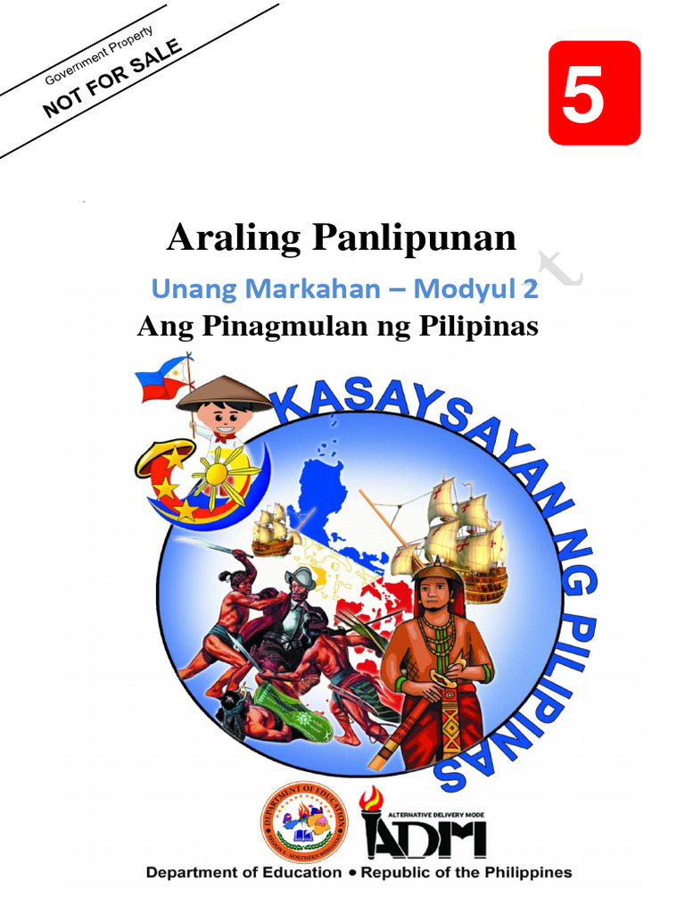 AP5 Q1 Mod2 Ang Pinagmulan NG Pilipinas v5 | PDF