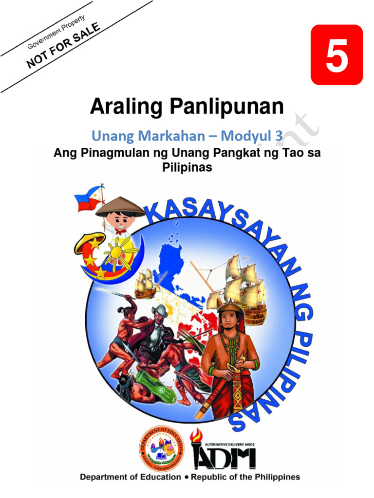 AP5 Q1 Mod3 Ang Pinagmulan NG Unang Pangkat NG Tao Sa Pilipinas v5 | PDF