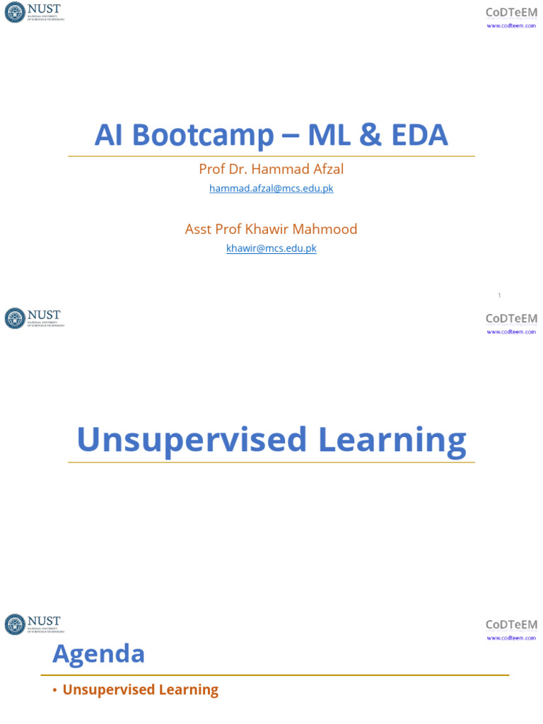 06 - Unsupervised Learning - 18 Dec 2023 | PDF | Cluster Analysis | Data Analysis