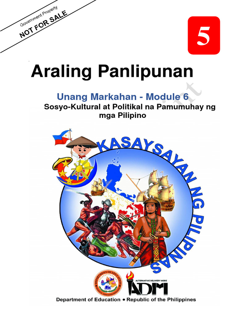 AP5 Q1 Mod6 Sosyo Kultural at Politikal Na Pamumuhay v5 | Download Free PDF | Tagalog Language ...