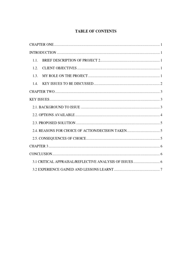 Critical Analysis Rpt-Project 2 | PDF